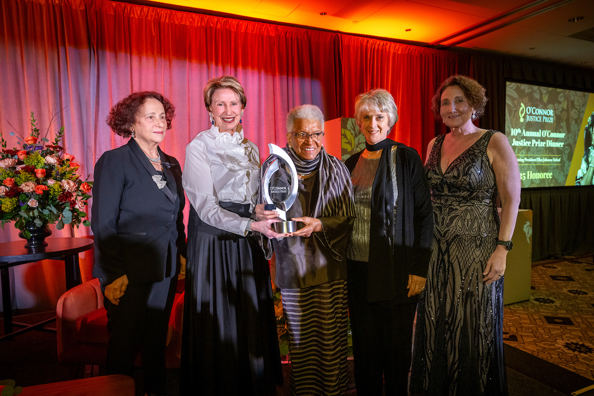President Ellen Johnson Sirleaf receives 10th O’Connor Justice Prize | ASU | Sandra Day O'Connor ...